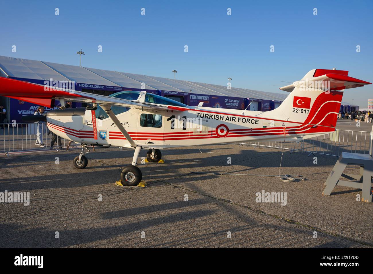 ISTANBUL, TURKIYE - MAY 01, 2023: Turkish Air Force Pakistan MFI-395 ...