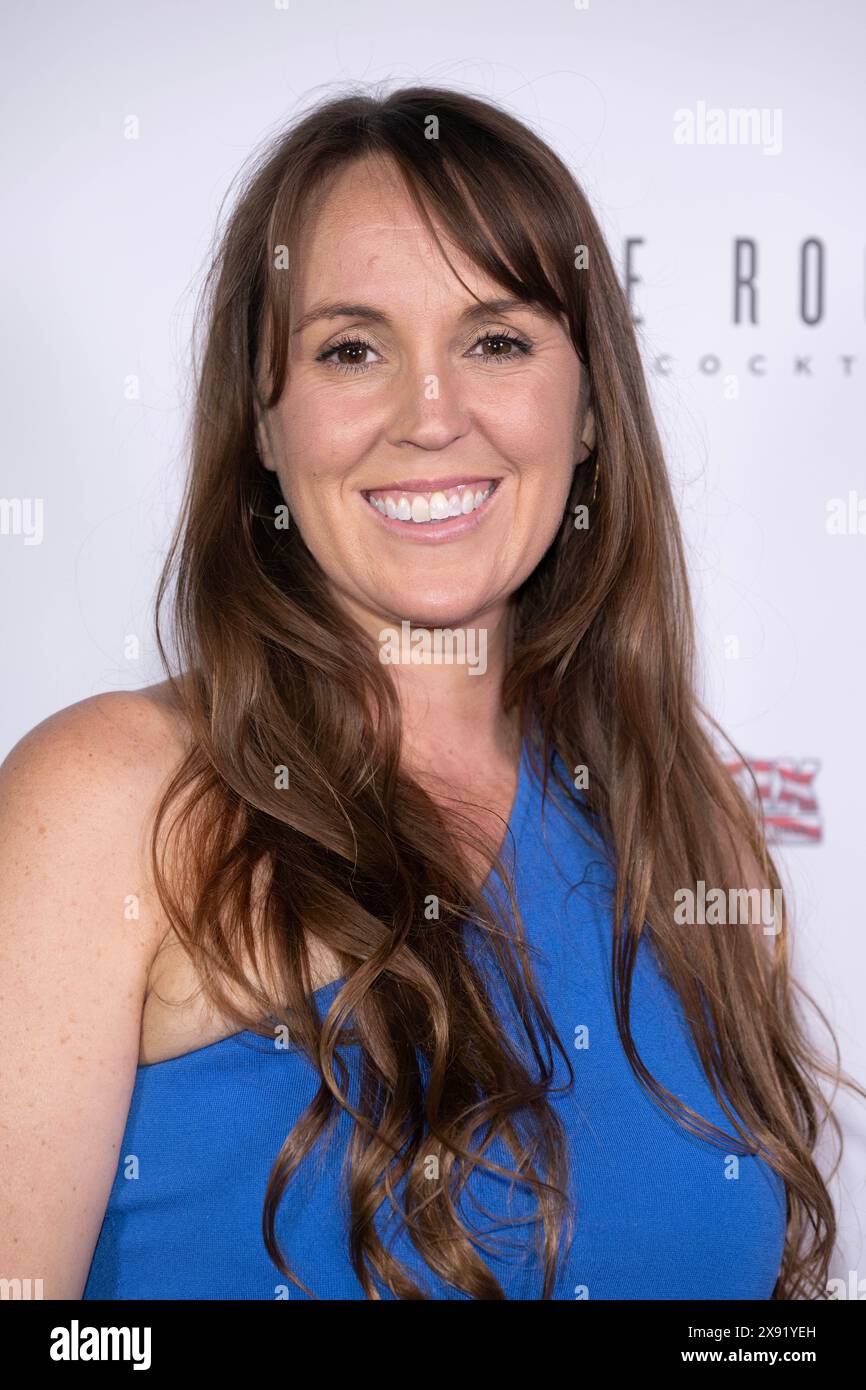 Los Angeles, USA. 27th May, 2024. AquaHydrate sponsor Stephanie Morris ...