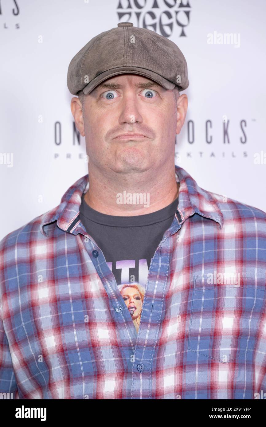 Los Angeles, USA. 27th May, 2024. Comic Chris Kidder attends Christine Peake's "Cheeky Peakey's ...