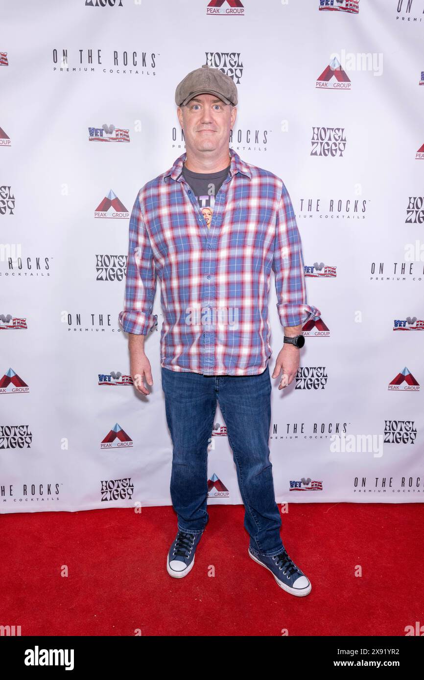 Los Angeles, USA. 27th May, 2024. Comic Chris Kidder attends Christine ...