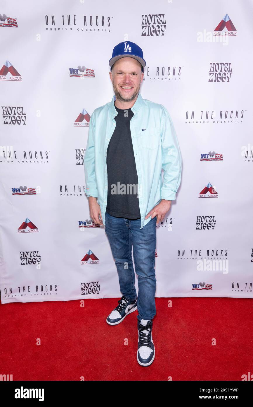 Los Angeles, USA. 27th May, 2024. Producer Jason Glance attends Christine Peake's "Cheeky Peakey ...