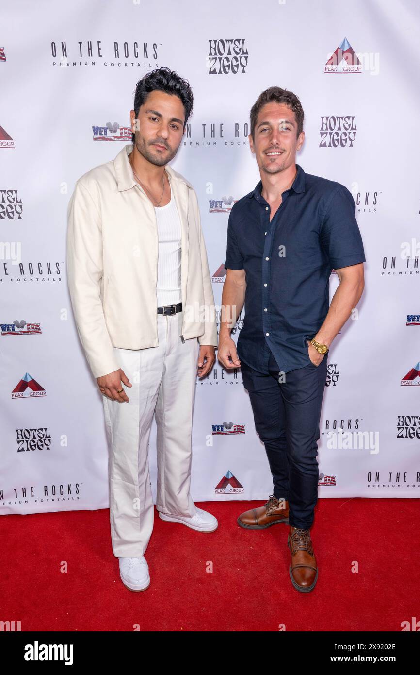 Los Angeles, USA. 27th May, 2024. Actor Mostafa Elmorsy, Actor Bryan ...