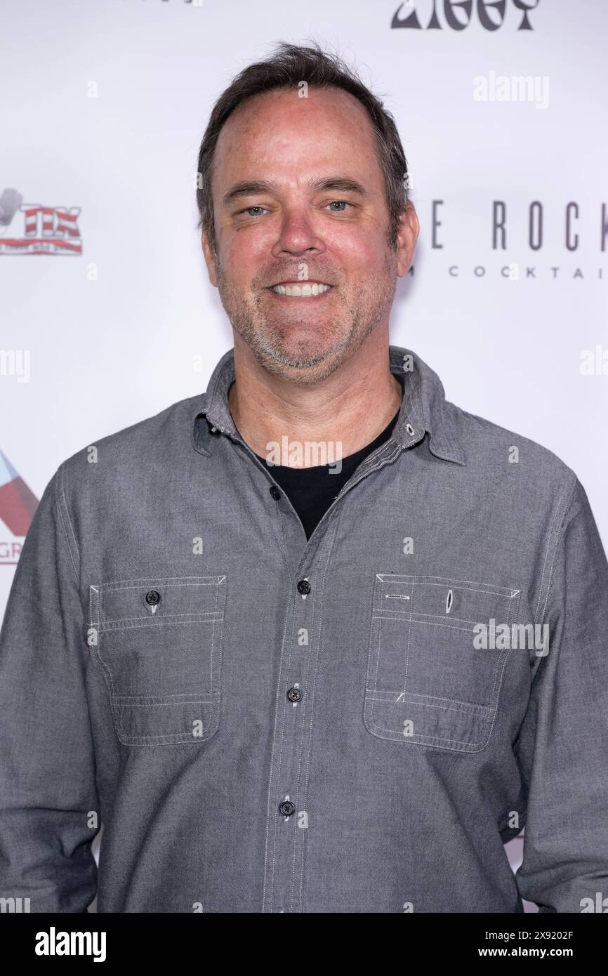 Los Angeles, USA. 27th May, 2024. Comic Greg Baldwin attends Christine Peake's "Cheeky Peakey's ...