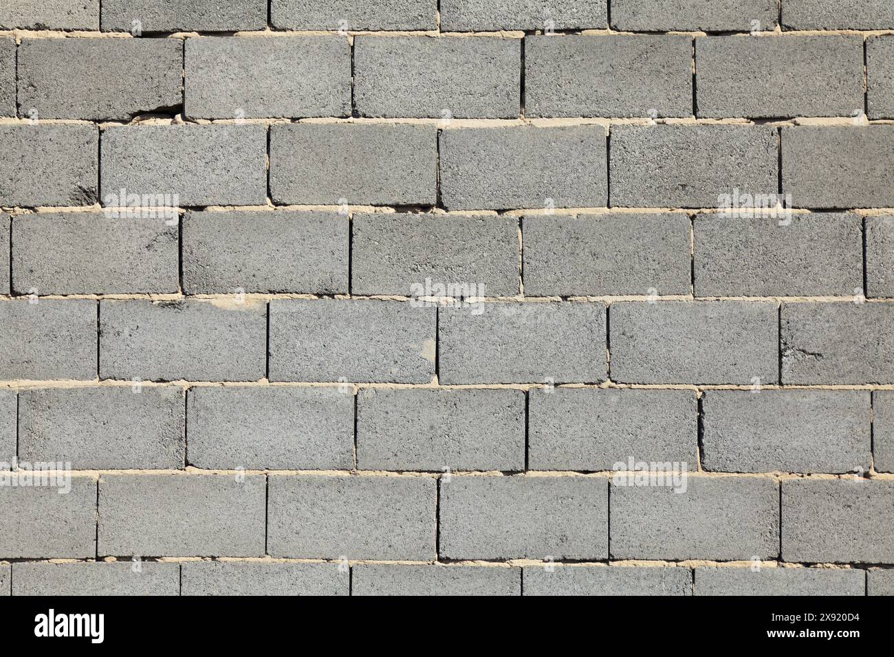 Grey wall, texture, background. Slag and cinder blocks expanded ...