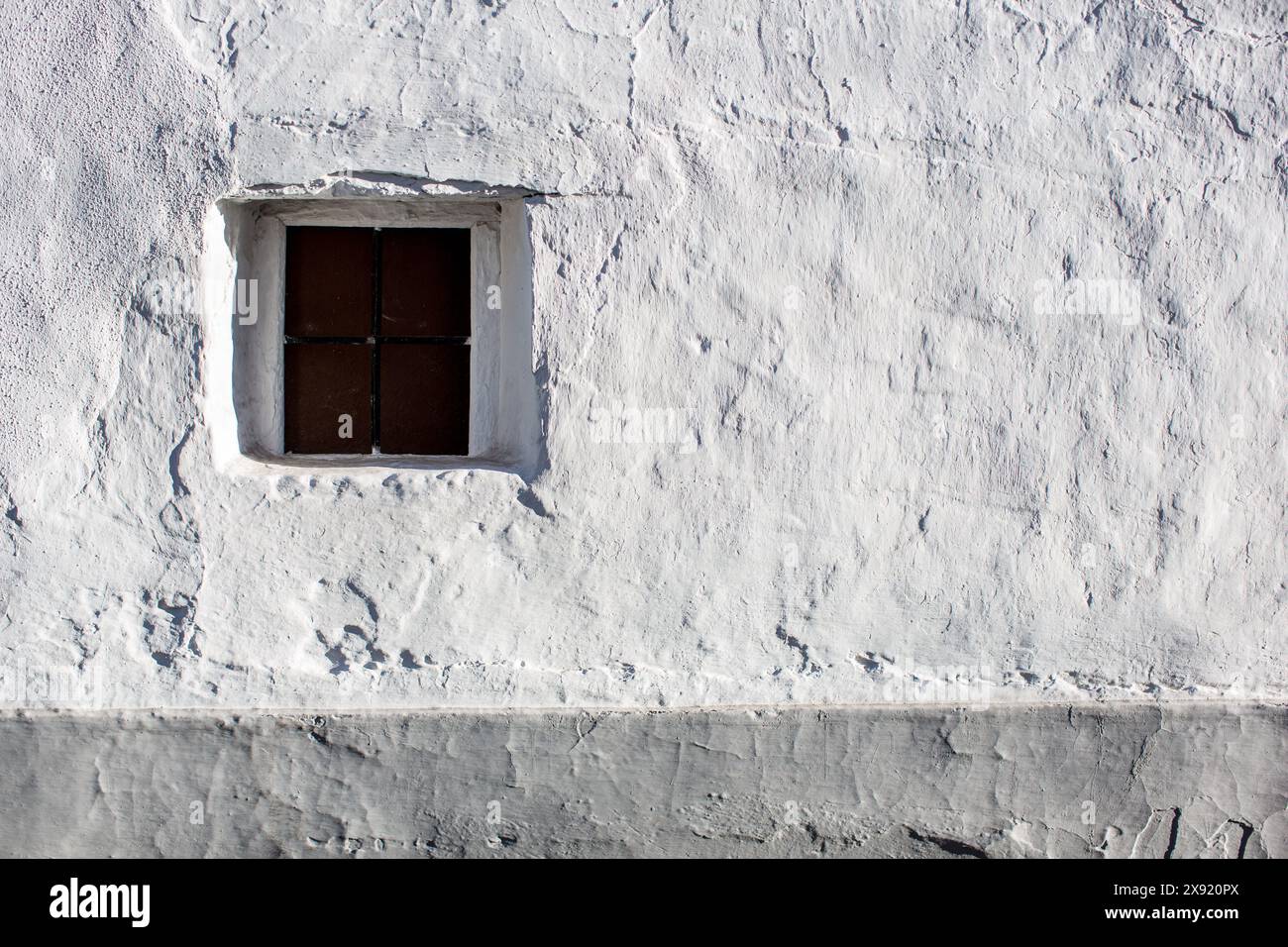 Whitewashed white mediterranean wall texture hi-res stock photography ...
