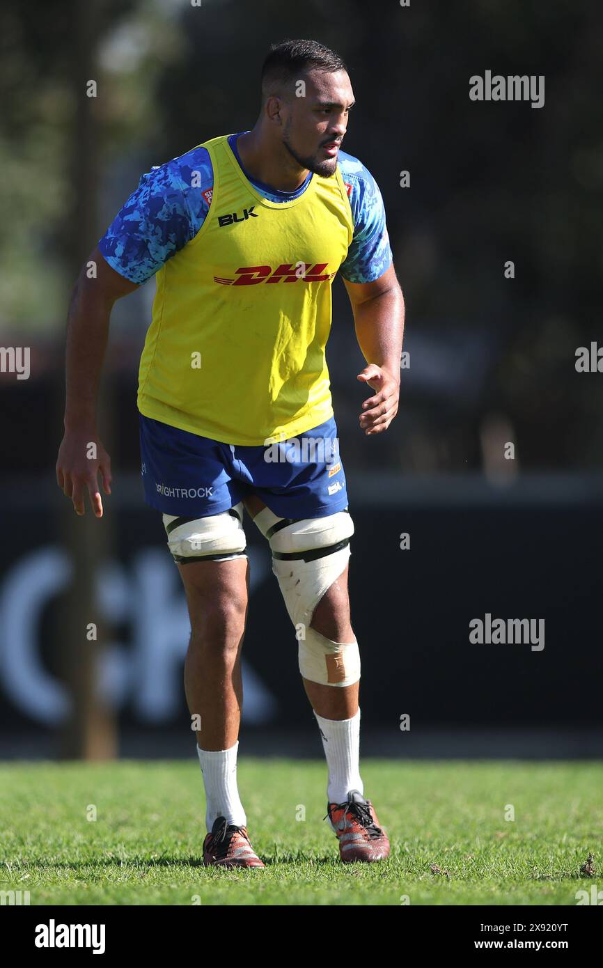 CAPE TOWN, SOUTH AFRICA - MAY 28: DHL Stormers captain Salmaan Moerat ...