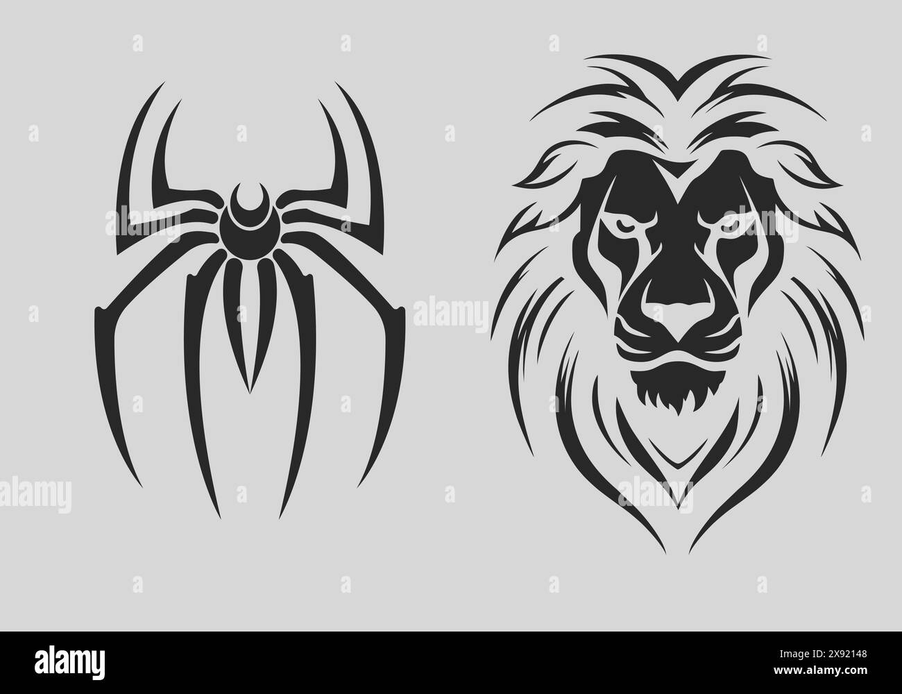 Dynamic Spider and Leo Vector Illustrations – Explore the Cosmic ... Dynamic Spider and Leo Vector Illustrations – Explore the Cosmic ...
