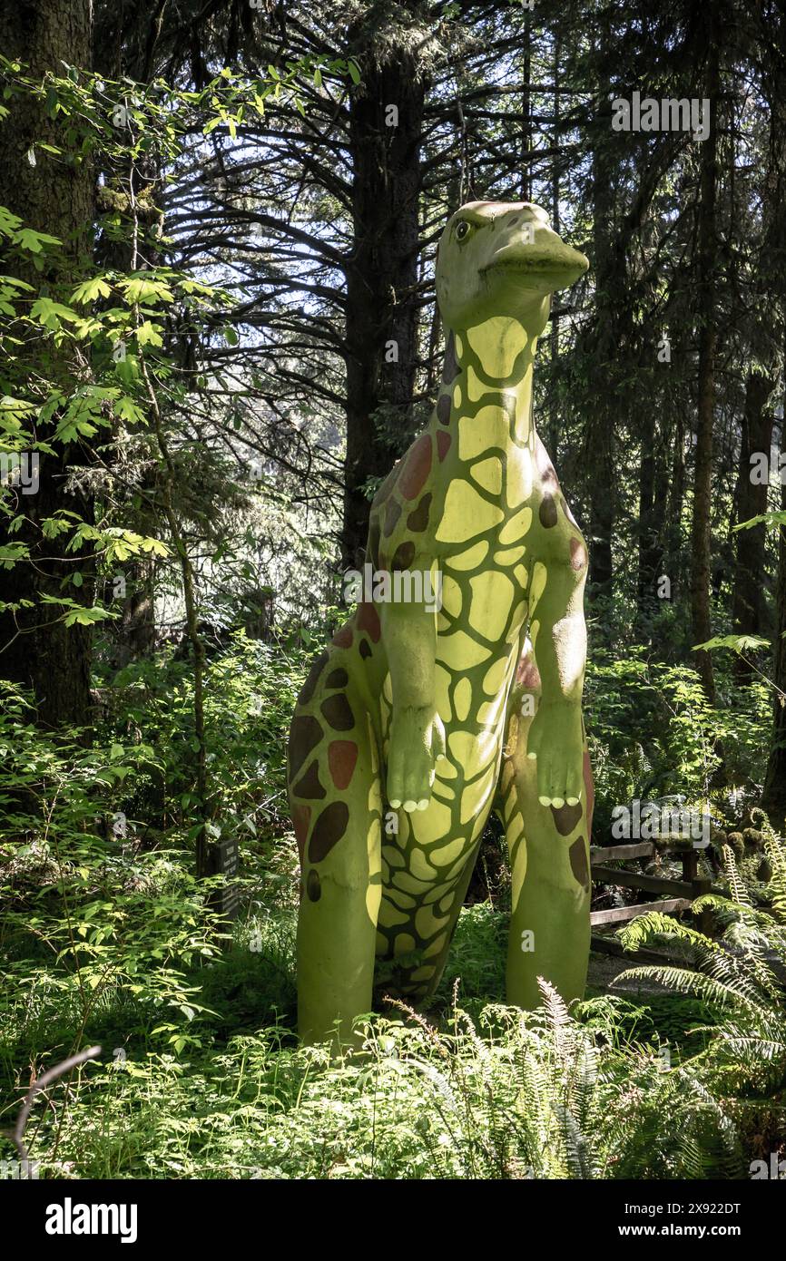 Prehistoric Gardens is a roadside attraction located on Oregon's ...