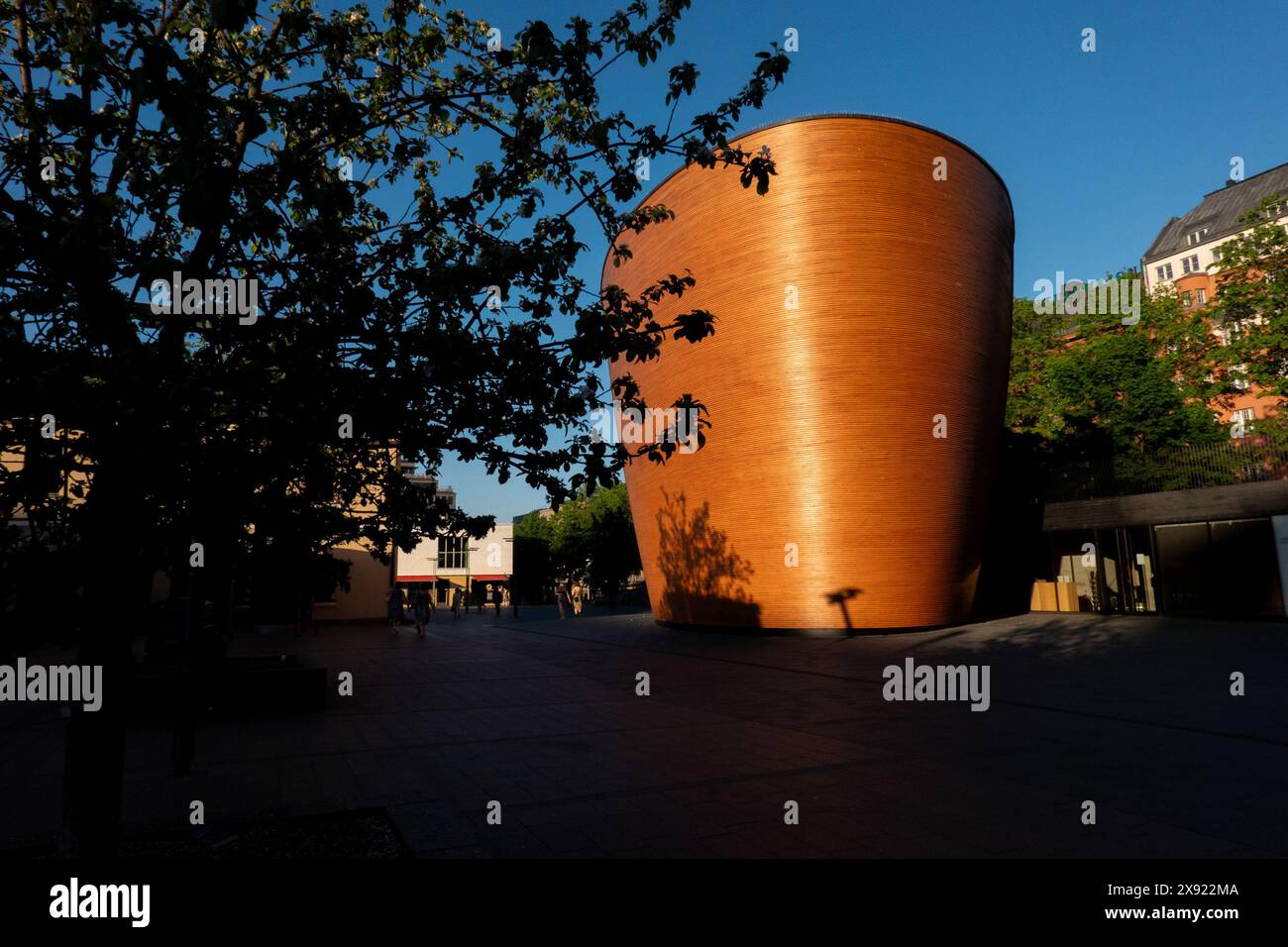 Helsinki Kamppi Chapel Kampin kappeli Stock Photo - Alamy