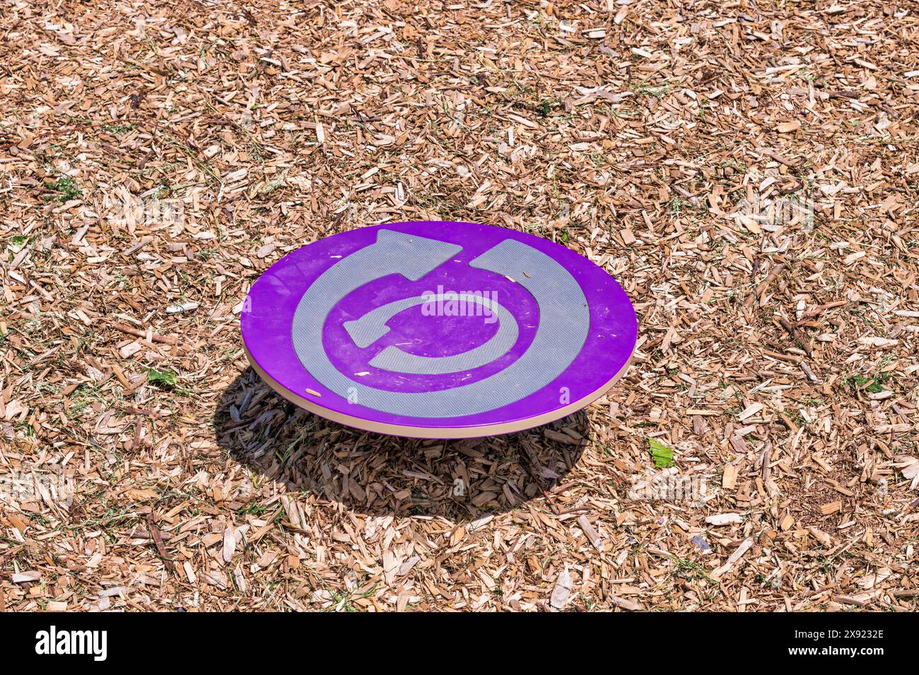 Playground Disc for Children Stock Photo - Alamy
