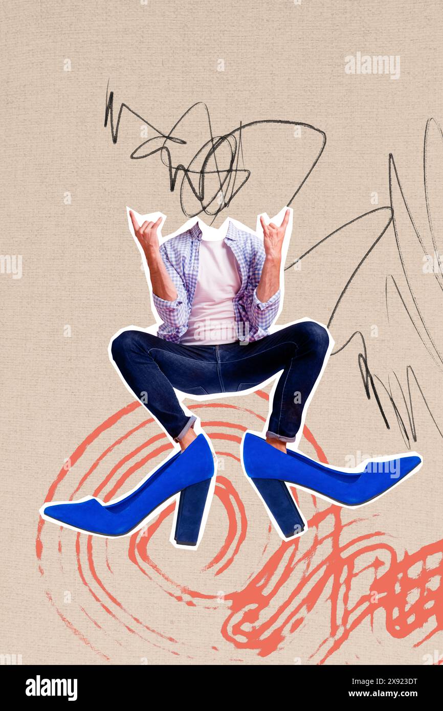 Cartoon headless body hi-res stock photography and images - Alamy