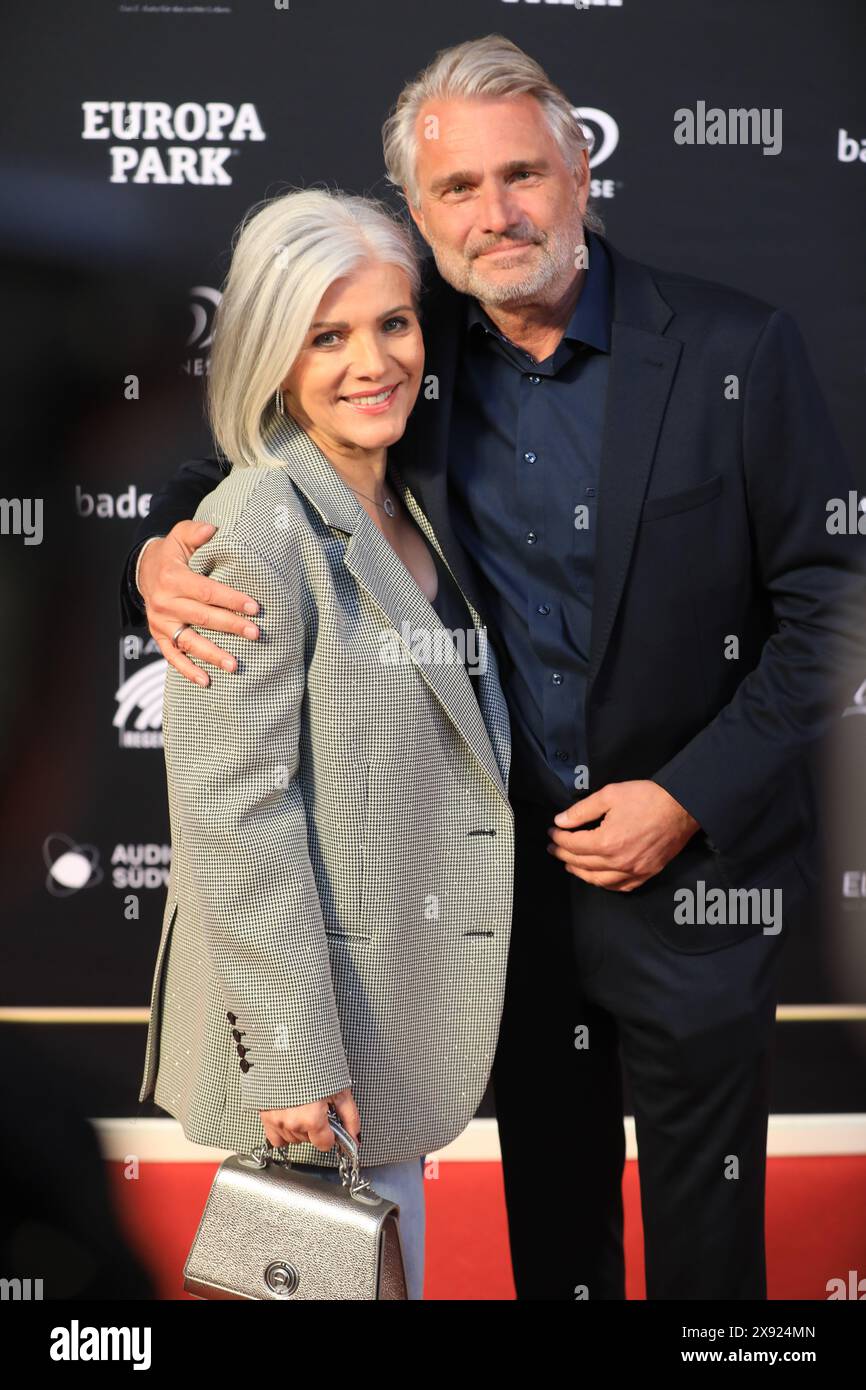 Birgit Schrowange und Frank Spothelfer bei der Verleihung des 24. Radio ...