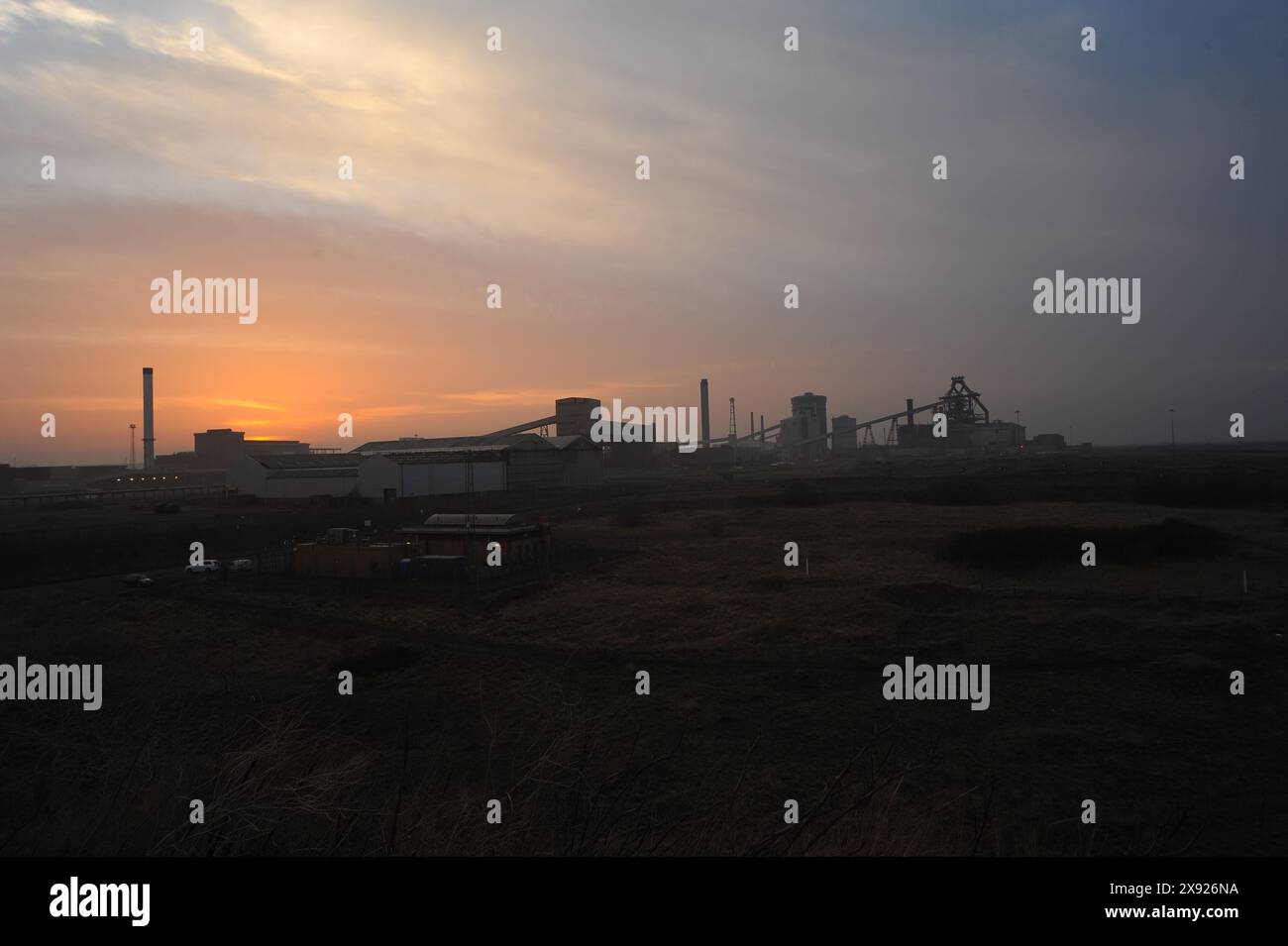 Redcar Blast Furnace Stock Photo - Alamy