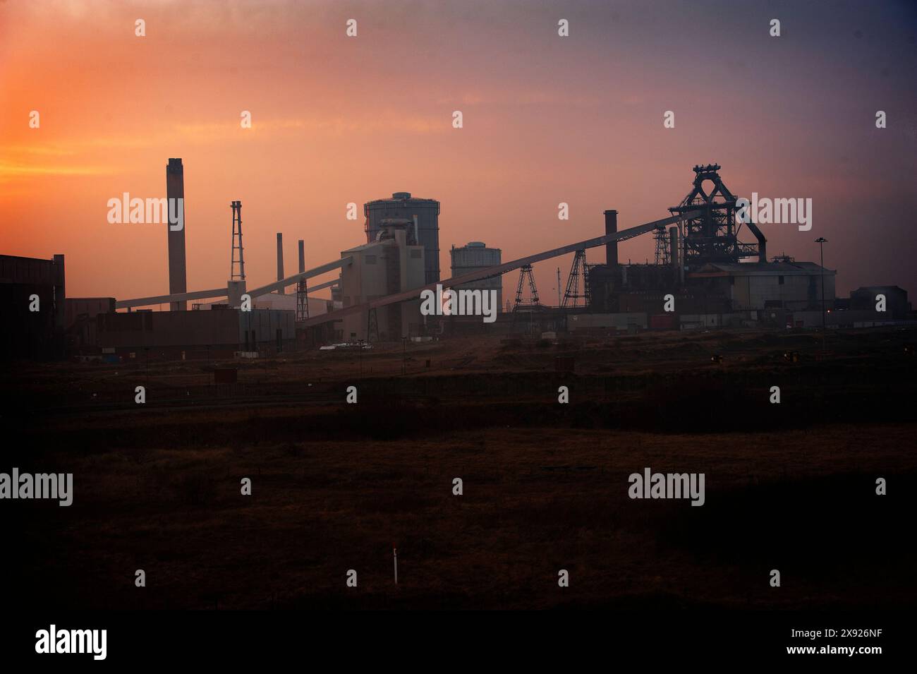 Redcar Blast Furnace Stock Photo - Alamy