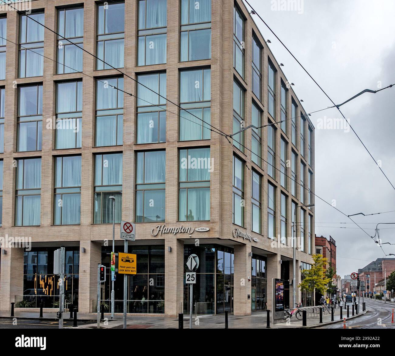 A modern Hampton by Hilton Hotel in Chancery Street, Dublin, Ireland ...