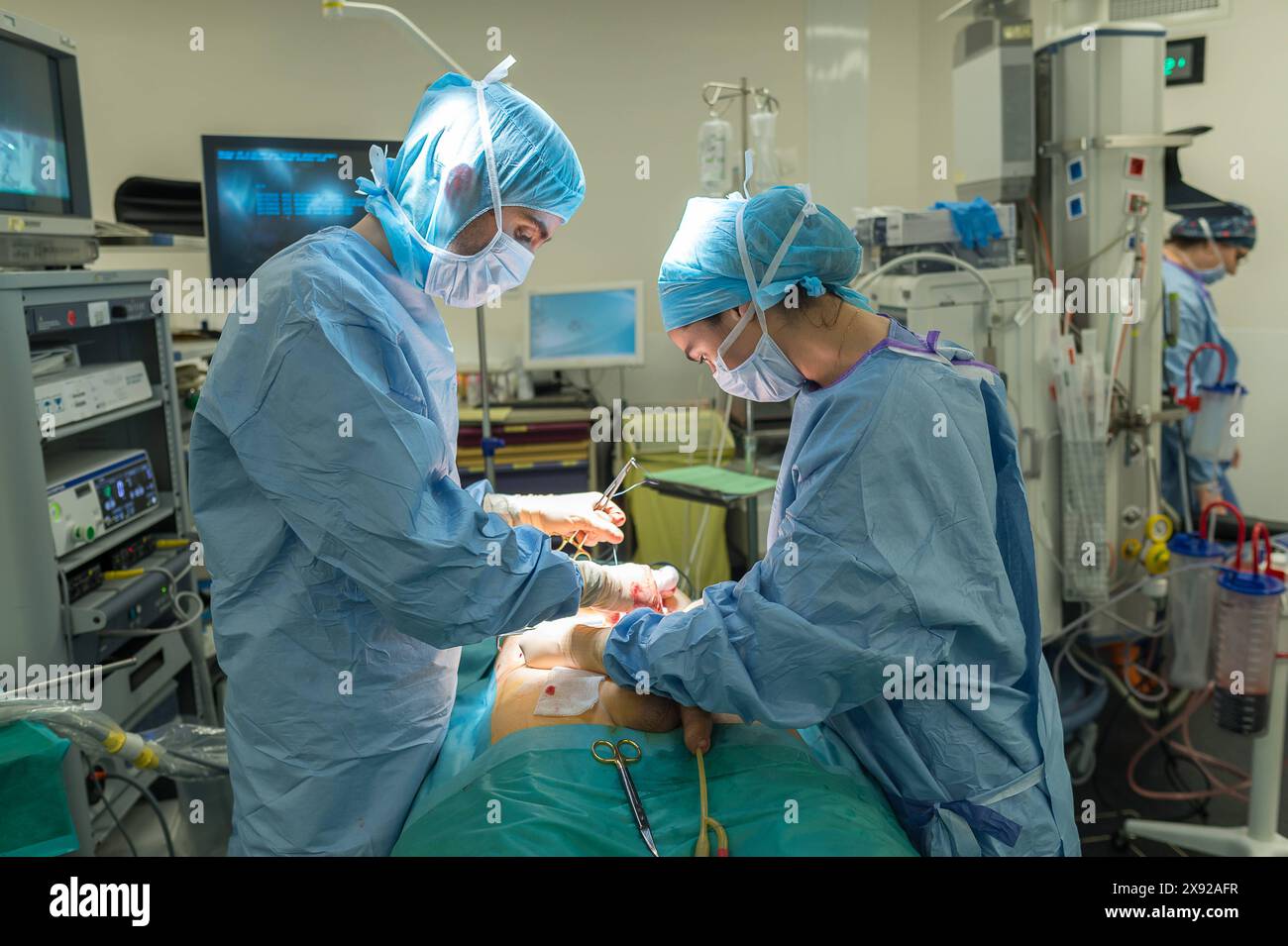 Report at Nice University Hospital, Pasteur Hospital, for a radical ...