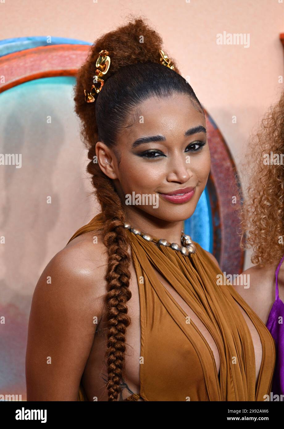 London, UK. May 28th, 2024. Amandla Stenberg arriving at The Acolyte UK ...