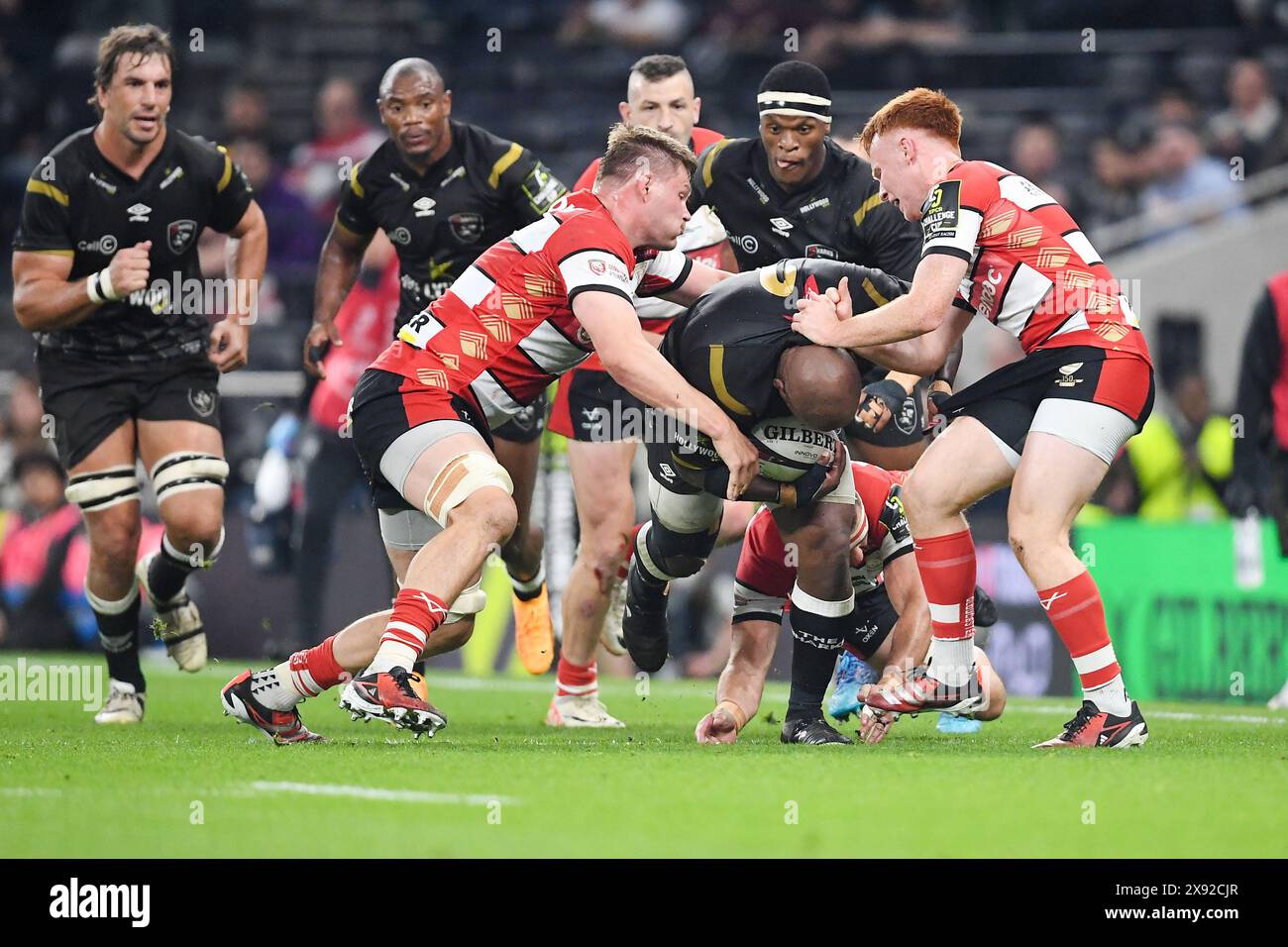 Hollywoodbets Sharks Hooker Bongi Mbonambi (2) during the European ...