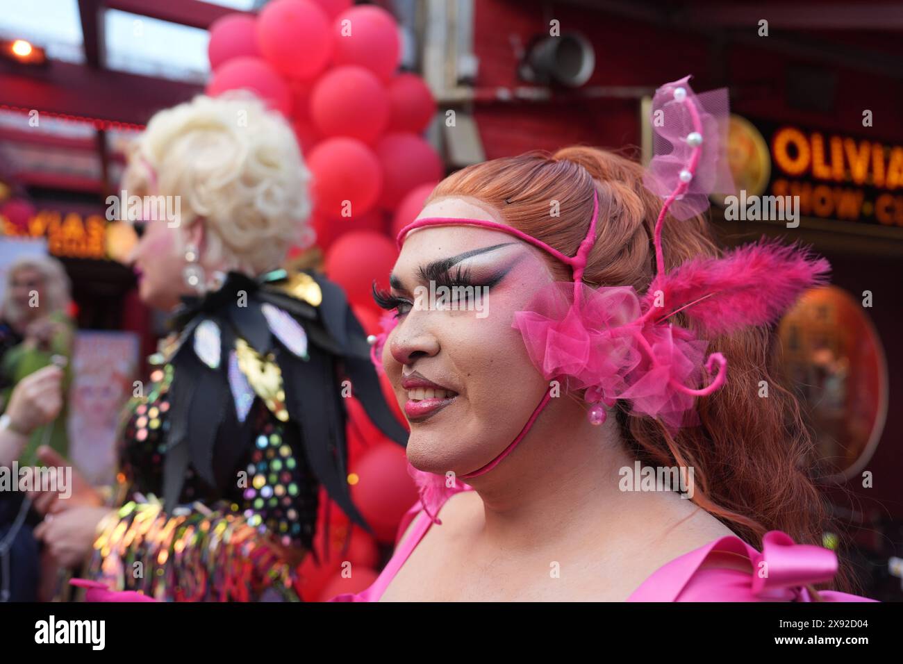Hamburg, Germany. 28th May, 2024. Drag queens are coming to the "Olivia ...