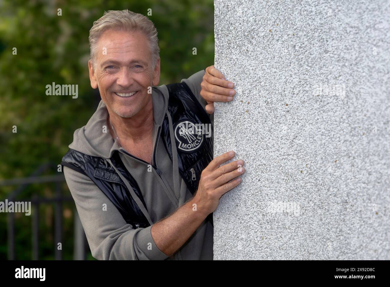 Der Dresdner Schlagersänger Olaf Berger - aufgenommen im Louisenhof ...