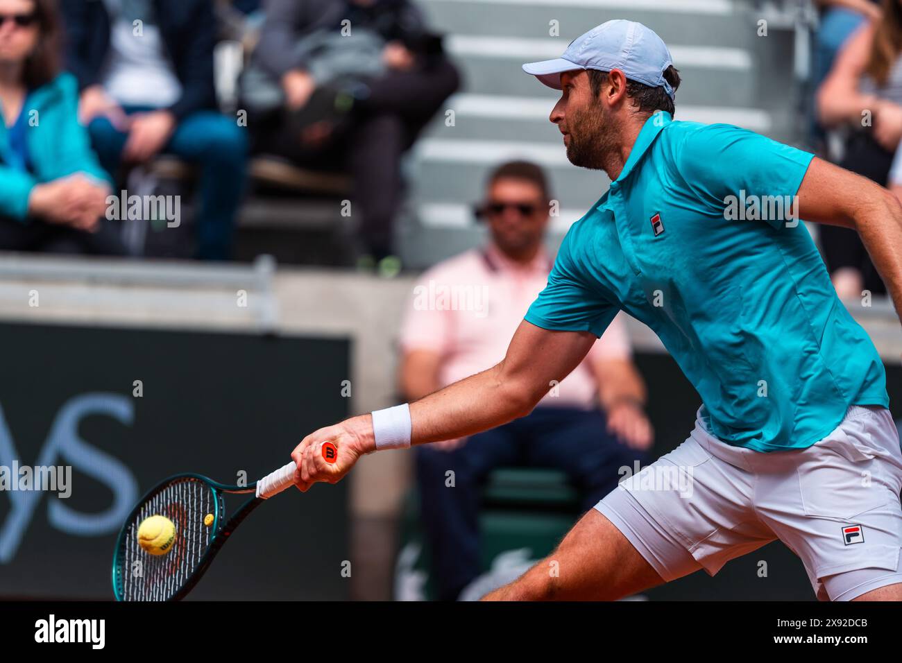 Quentin HALYS (FRA) during the Roland-Garros 2024, ATP and WTA Grand Slam tennis tournament on ...