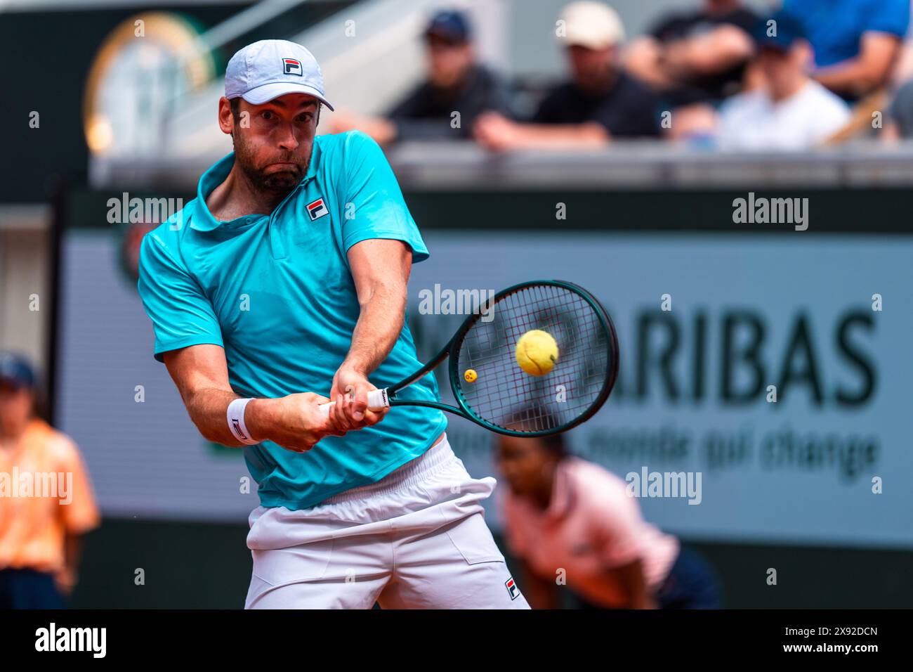 Quentin HALYS (FRA) during the Roland-Garros 2024, ATP and WTA Grand Slam tennis tournament on ...