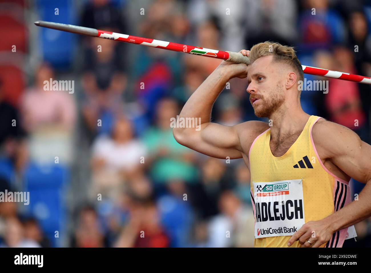 Ostrava, Czech Republic. 28th May, 2024. JAKUB VADLEJCH of Czech ...
