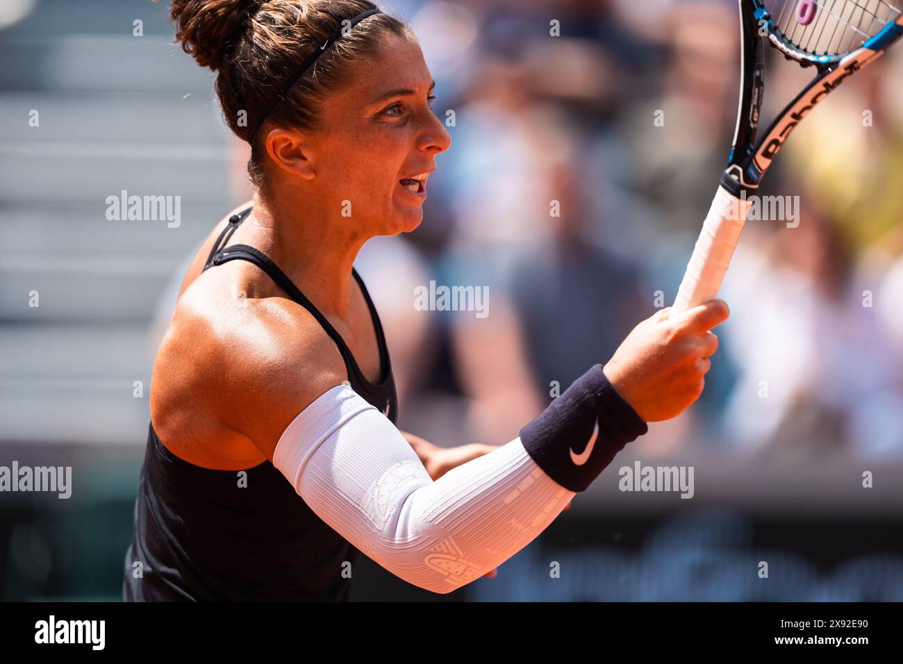 Sara ERRANI (ITA) during the Roland-Garros 2024, ATP and WTA Grand Slam ...