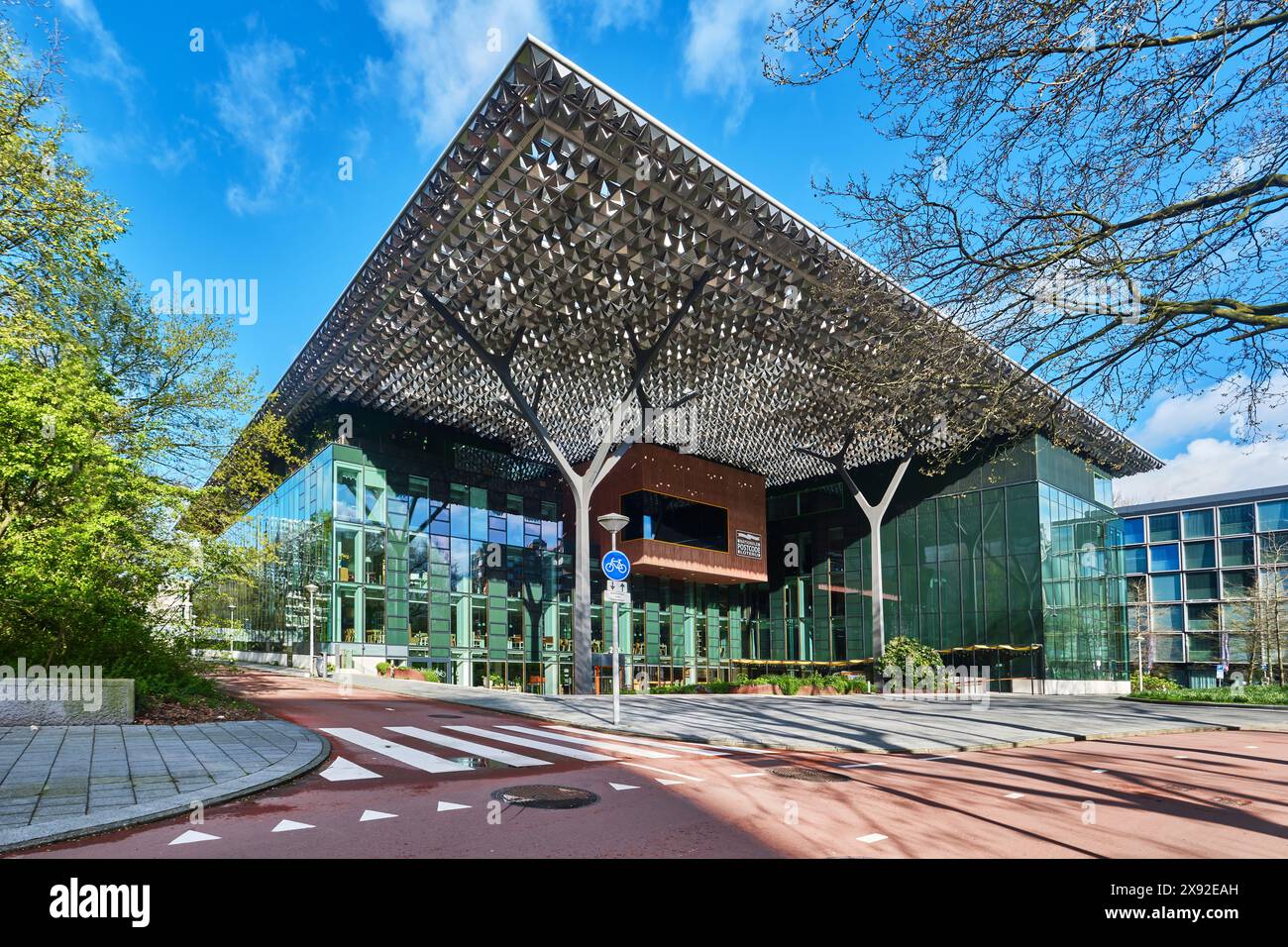 Netherlands, Amsterdam - April 10, 2024: Sustainable Headquarter ...