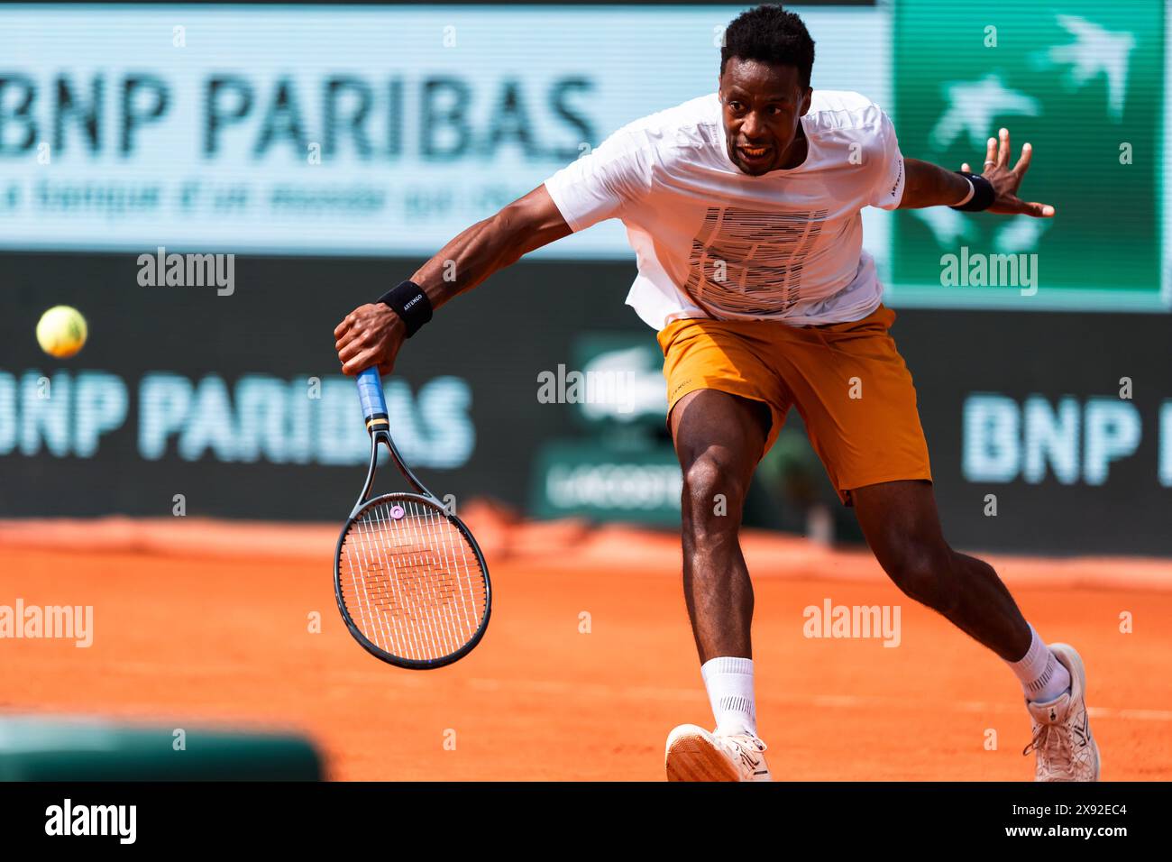 Gael MONFILS (FRA) during the Roland-Garros 2024, ATP and WTA Grand Slam tennis tournament on ...