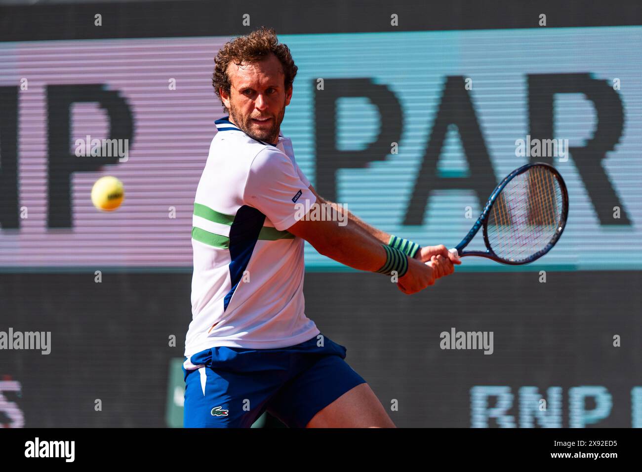 Mathias BOURGUE (FRA) during the Roland-Garros 2024, ATP and WTA Grand Slam tennis tournament on ...