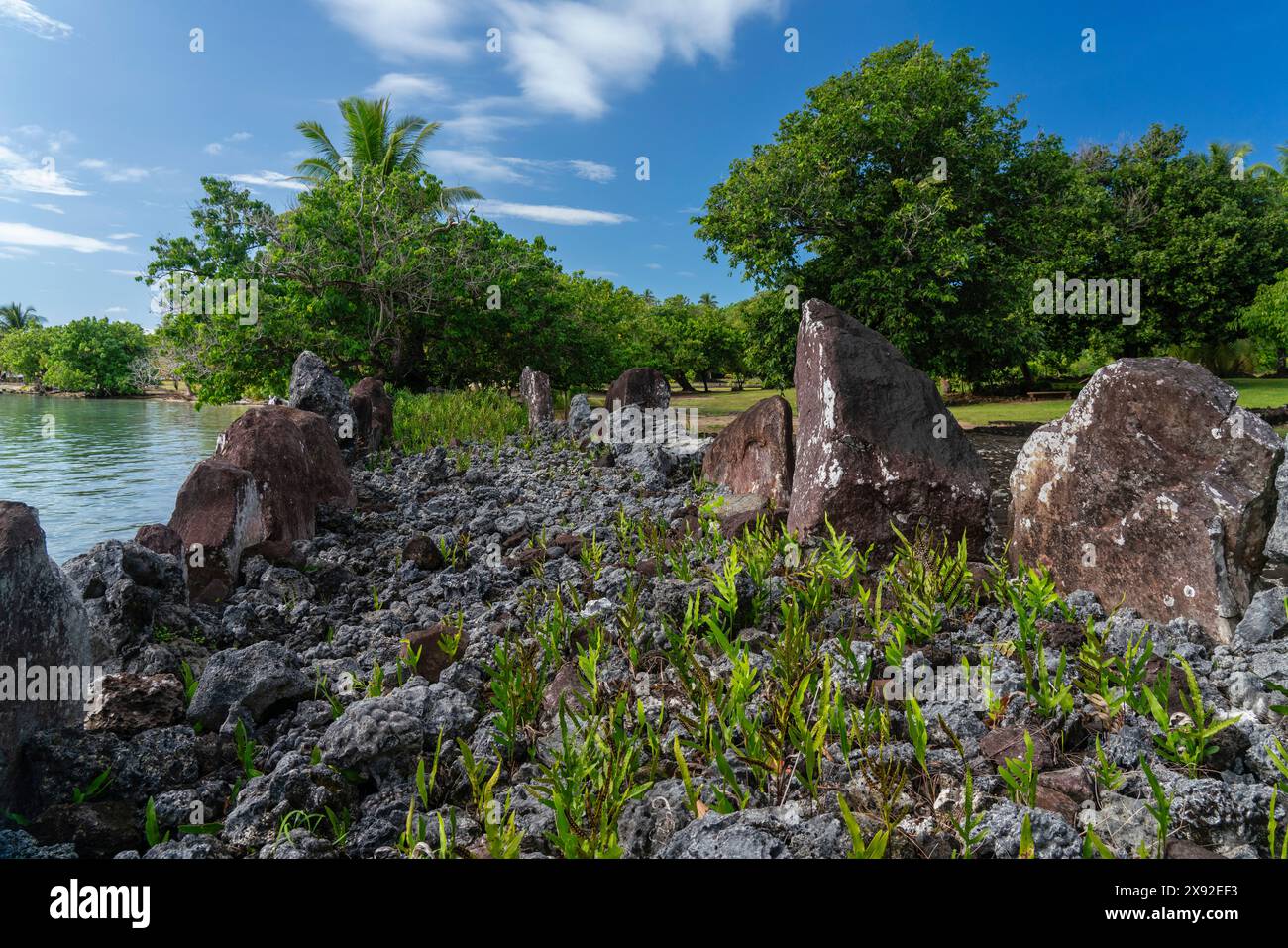 Marae Taputapuatea is a large marae complex at Opoa in Taputapuatea, on ...