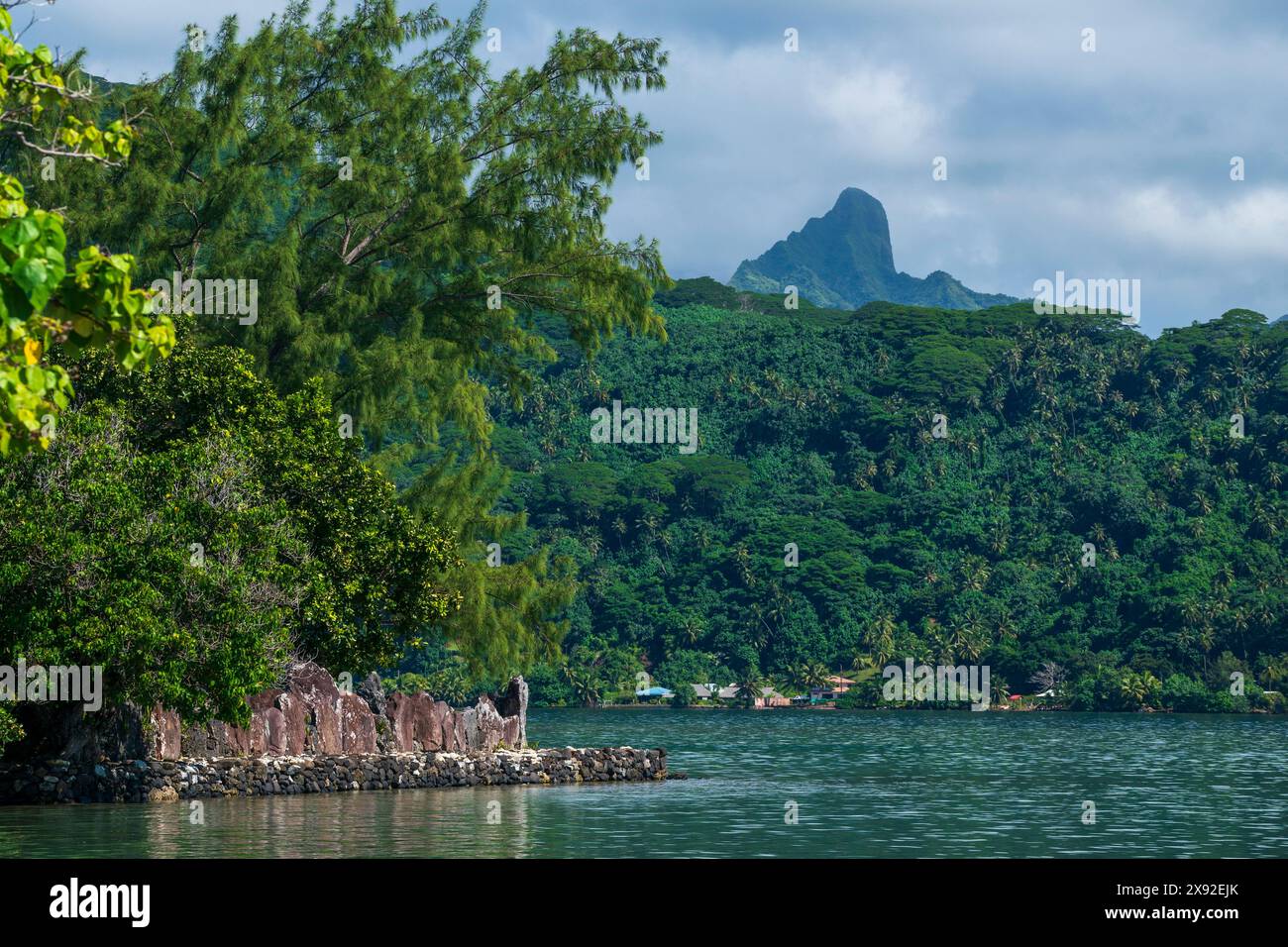 Marae Taputapuatea is a large marae complex at Opoa in Taputapuatea, on ...