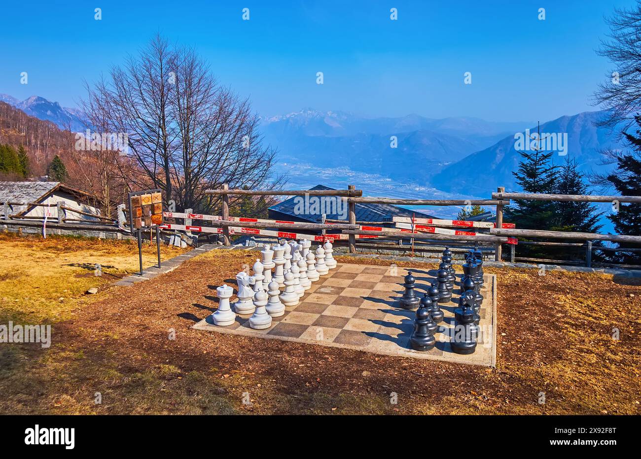 Enjoy the Arca di Noe recreational area of Cardada Cimetta, play the ...