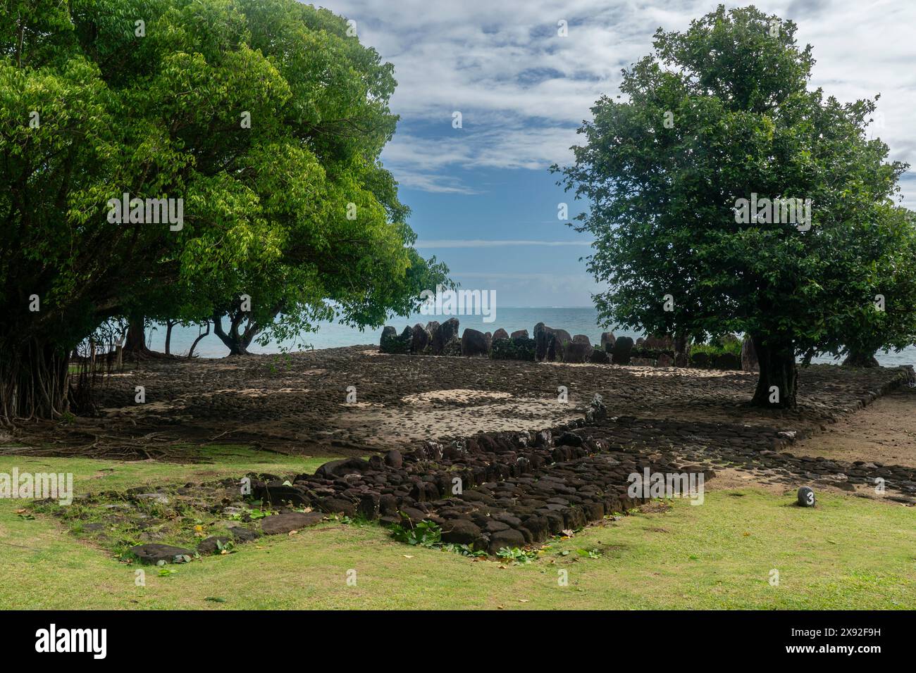 Marae Taputapuatea is a large marae complex at Opoa in Taputapuatea, on ...