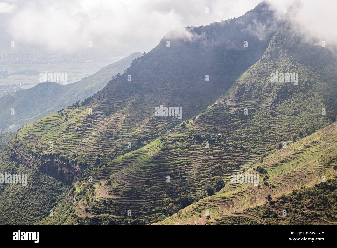 Amba Alaji in Ethiopia boasts a stunning landscape with majestic ...