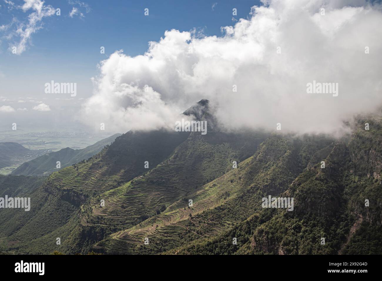 Amba Alaji in Ethiopia boasts a stunning landscape with majestic ...