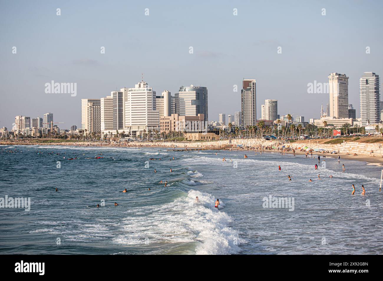 Tel aviv city skyline hi-res stock photography and images - Alamy