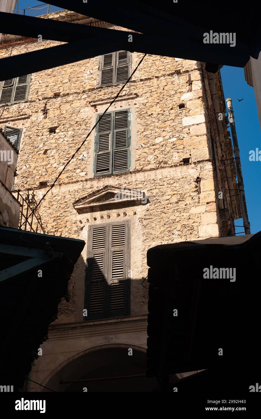 Architectural design of a typical stone built house in the Medina of ...