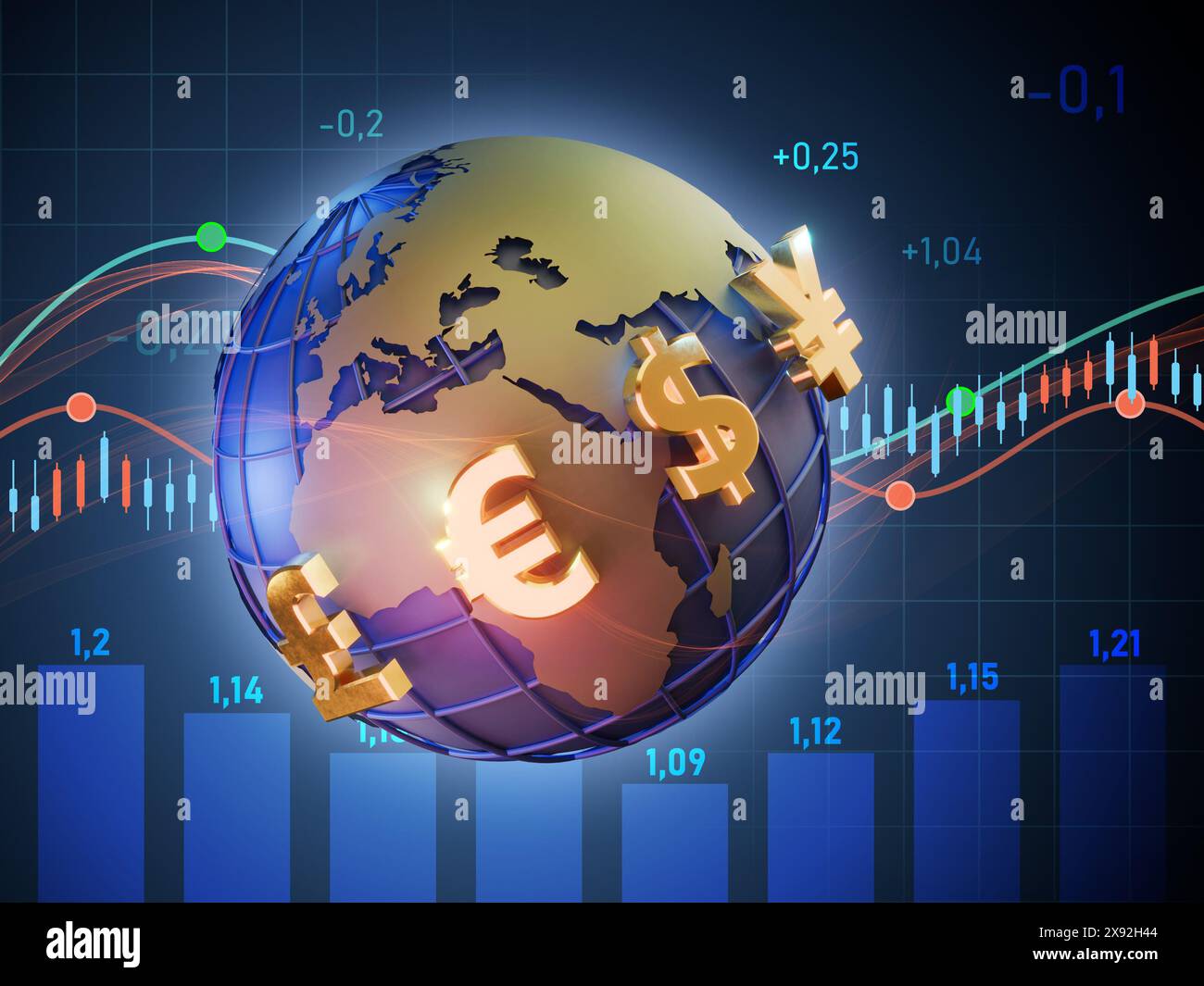 Currency exchange symbols hi-res stock photography and images - Alamy