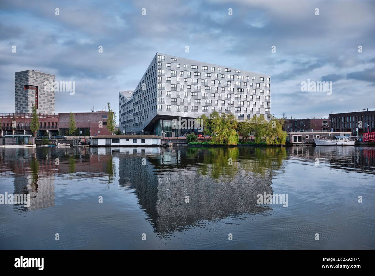 Netherlands, Amsterdam - April 10, 2024: View of the iconic modern ...