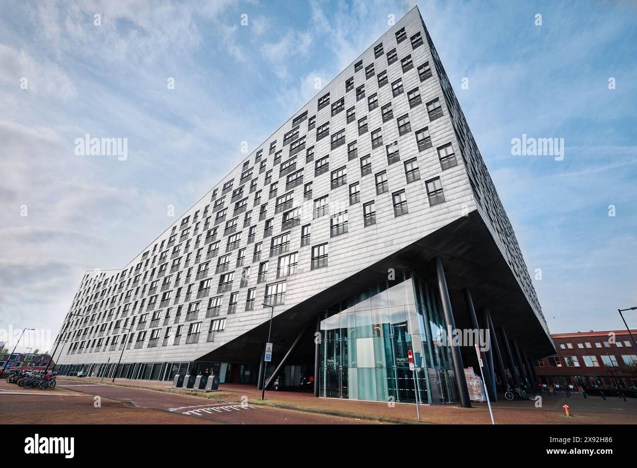 Netherlands, Amsterdam - April 10, 2024: View of the iconic modern ...