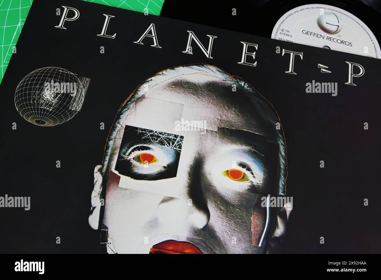 Viersen, Germany - May 9. 2024: Closeup of Planet P project progressive ...