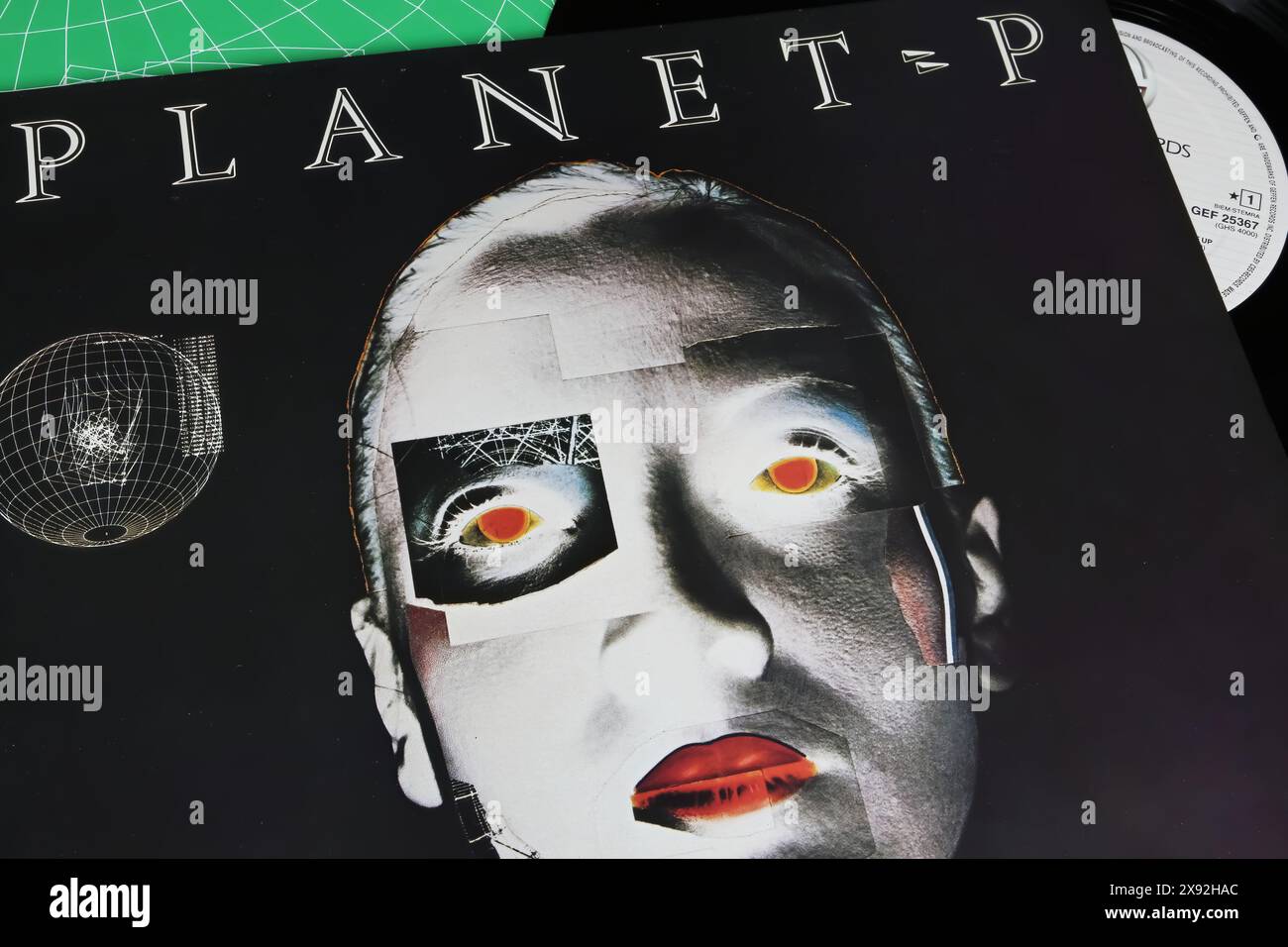 Viersen, Germany - May 9. 2024: Closeup of Planet P project progressive ...