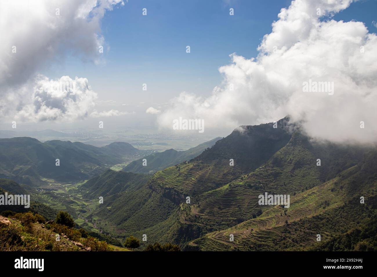 Amba Alaji in Ethiopia boasts a stunning landscape with majestic ...