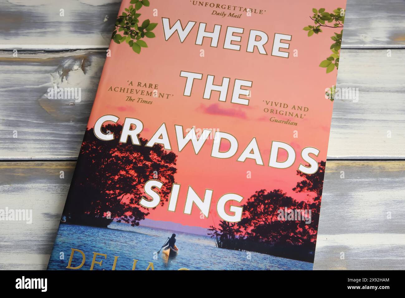 Viersen, Germany - May 9. 2024: Closeup of book cover Where the ...