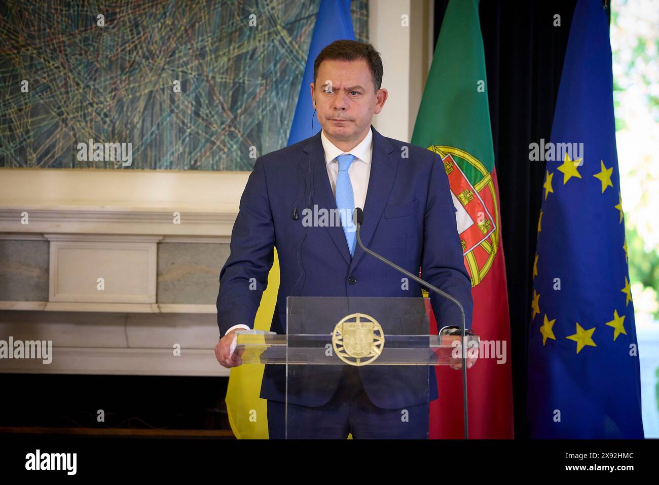 Lisbon, Portugal. 28th May, 2024. Portuguese Prime Minister Luís ...