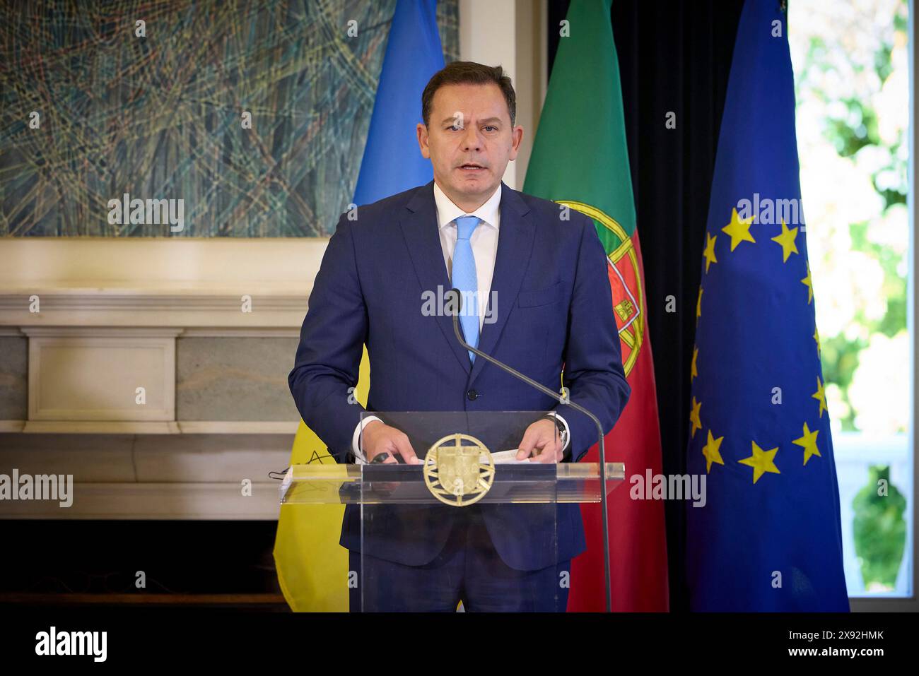 Lisbon, Portugal. 28th May, 2024. Portuguese Prime Minister Luís ...