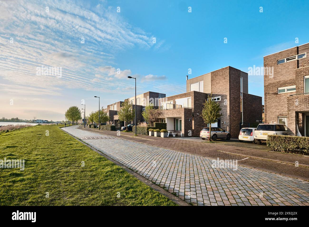 Netherlands, Amsterdam - April 10, 2024: Residential Buildings and ...