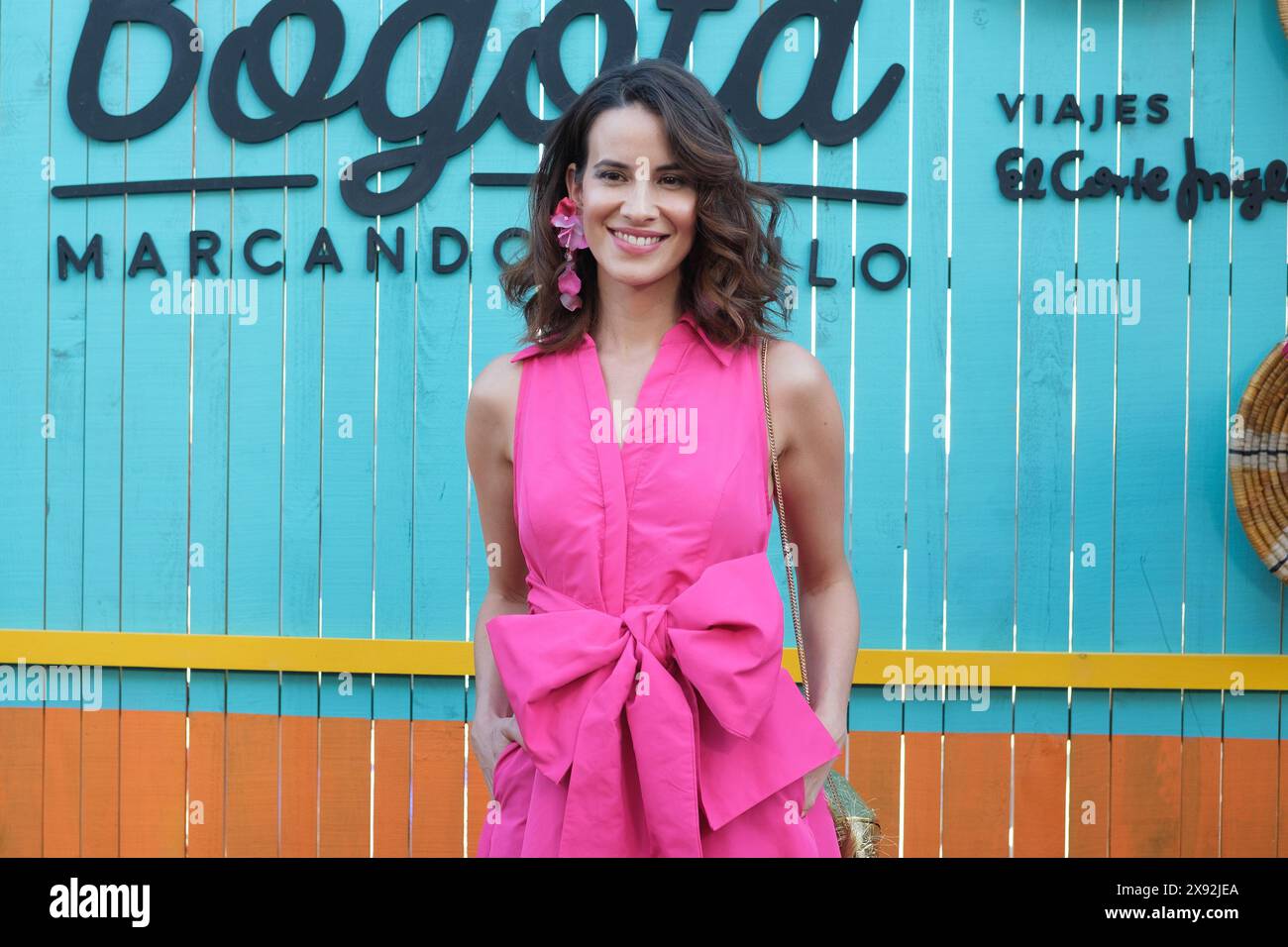 Colombian actress Laura Londoño during the presentation of Bogotá Marcando Estilo at Puerta de ...